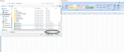 How To Open The Back Office Generated Xml File In Excel And Then Save