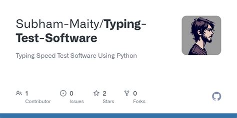Github Subham Maitytyping Test Software Typing Speed Test Software