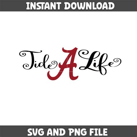 Alabama Crimson Tide Svg Alabama Logo Svg Alabama Crimson Inspire Uplift