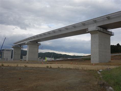 vol 7 東北最大の斜張橋 気仙沼湾横断橋の橋脚工事が竣工現場レポート実績紹介東亜建設工業