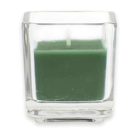 Cvz 040 8 Hunter Square Glass Votive Candles Hunter Green 96 Piece