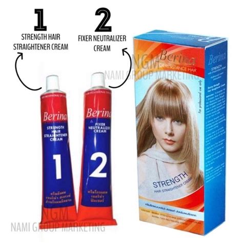 Berina Ubat Pelurus Rambut Shopee Malaysia