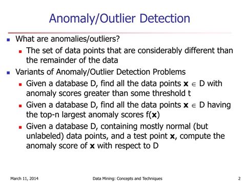 Ppt Outlier Discoveryanomaly Detection Powerpoint Presentation Free