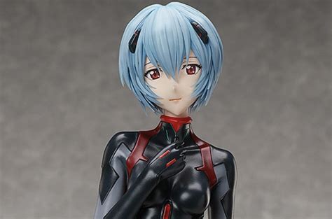 New Rei Ayanami Rebuild Of Evangelion Black Plugsuit Figure Appears