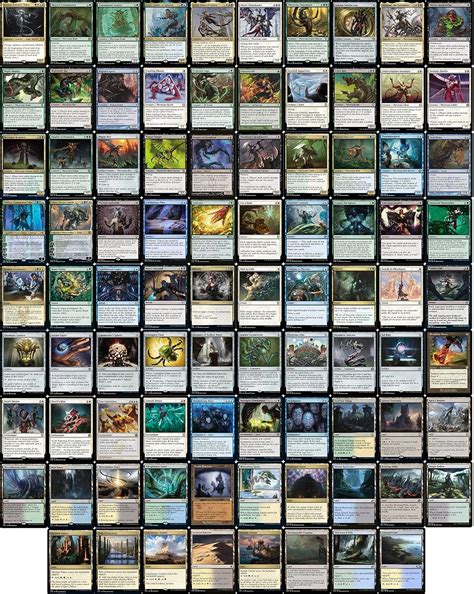 Commander Atraxa Toxic Infect Deck Negro Blanco Azul Verde Edh Cedh