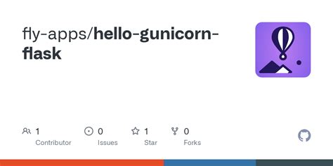 Github Fly Appshello Gunicorn Flask