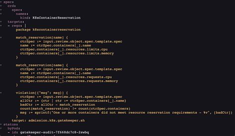 Constraint Template Read From File Mangles Rego · Issue 2647 · Rancherdashboard · Github