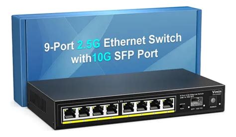 Ethernet Switch Vimin 8 Port Unmanaged 10g Sfp 2 5g Rj45 Mercadolibre