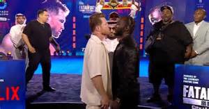 Canelo Álvarez Vs Terence Crawford El Primer Cara A Cara Calienta La