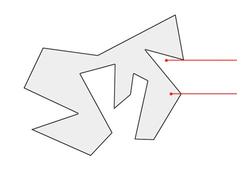 射线法 判断一个点是否在多边形内部 Csdn博客