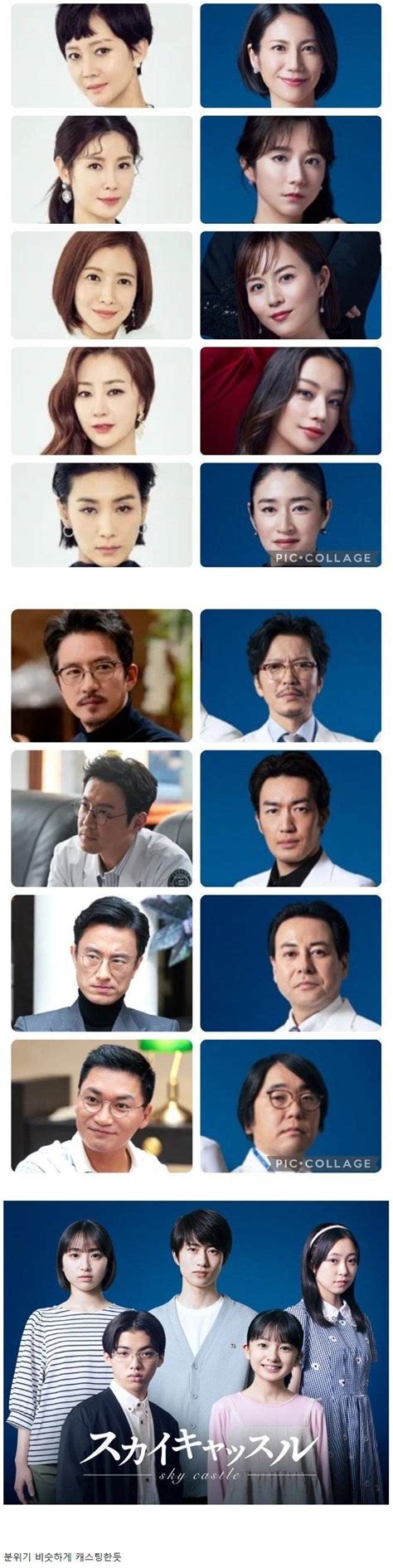 일본에서 리메이크 한다는 스카이캐슬 캐스팅 근황 인스티즈 Instiz 이슈 카테고리