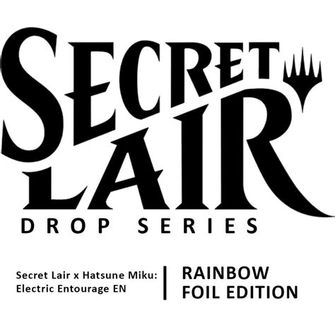 Secret Lair Drop Secret Lair X Hatsune Miku Digital Sensation En Non Foil Edition Secret