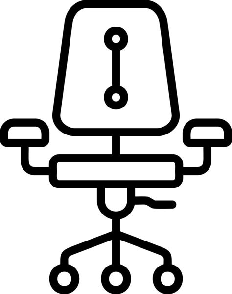 Diseño De Icono De Vector De Silla De Escritorio 16425136 Vector En