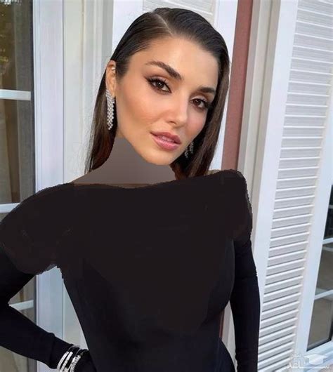 صورت بدون عمل زیبایی هانده ارچل لو رفتن زیباترین خانم بازیگر ترکیه ای