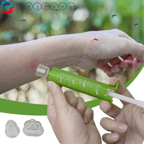 Jestine Bug Bite Suction Tool Vacuum Poison Remover Bite Venom