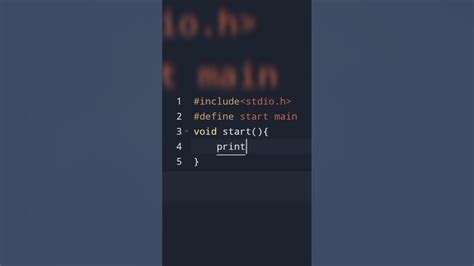 C Program Without Main Function Youtube