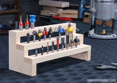 Diy Router Bit Storage Holder 3 Easy Steps Saws On Skates® Diy Router Bit Storage Holder 3 Easy Steps Saws On Skates®