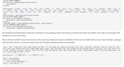 Solved You Should Uncomment Lines To Test Your Methods As
