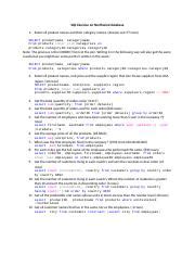 Exercises On SQL Server Doc SQL Exercise On Northwind Database Select All Product Names And