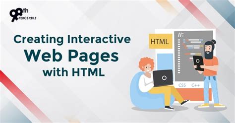 html and css to create interactive web pages