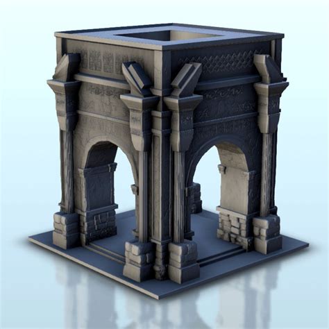 Squared Astar 22 Stl 3d Model Printing Ancient Classic Old Archaic Historical Etsy