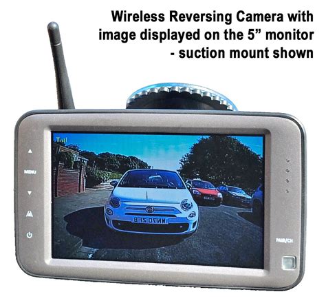 Digital Wireless Reversing Camera Kit With Black Sharp CCD Reversing Camera With Monitor