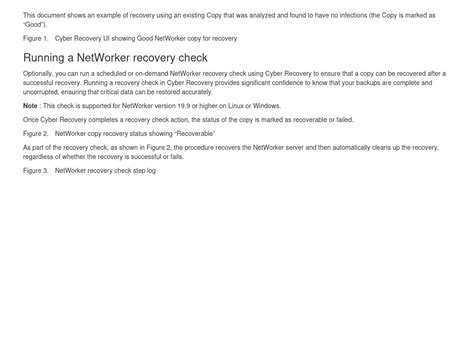 Environment Overview Dell Powerprotect Cyber Recovery Recovery From The Cyber Recovery Vault