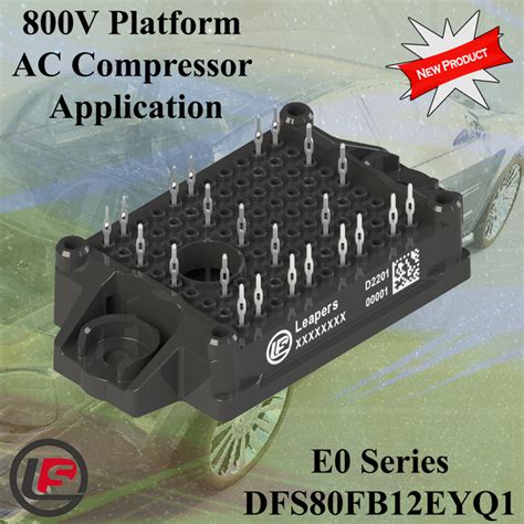 Compact Three Phase Sic Power Module For Air Compressors