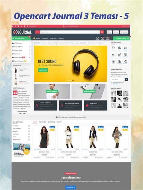 Opencart Journal Türkçeleştirmenize Gerek Yok