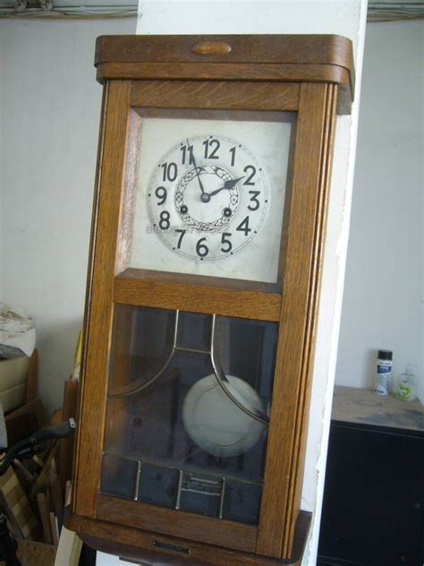 Старинен Стенен Часовник Junghans Антиквариат София Junghans Wurttemberg перфектен