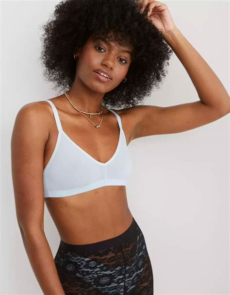 Aerie Smoothez Microfiber Triangle Bralette Shopstyle Bras