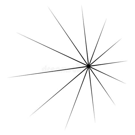 3d Perspective Starburst Sunburst Shape Abstract Glitter Glimmer Flash Shape Element