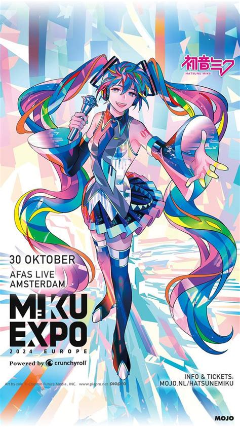 Op 30 Oktober Staat Hatsune Miku Met De Miku Expo 2024 In Afas Live In