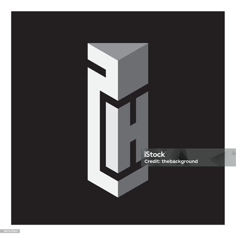 H2 로고 문자 H 및 숫자 2 로고타입 벡터 디자인 요소 또는 3d 아이콘입니다 0명에 대한 스톡 벡터 아트 및 기타 이미지 0명 3차원 형태 개념 Istock