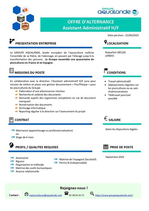 Gestion Administration Alternance Candidature Administration
