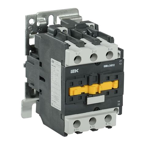 Контактор IEK КМИе-34012 40А 230В/АС3 1НО,1НЗ KKME31-040-230-11 ...