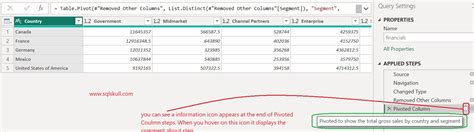 Add Comments To Power Query Steps Sql Bi Tutorials