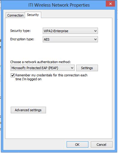 Make Windows Remember Peap Wi Fi Network Authentication