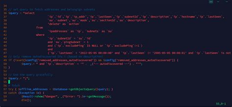 offline inactive ips remove error · issue 3562 · phpipam phpipam · github