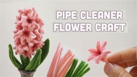 Make Pipe Cleaner Flowers Craft Icraftine 200 Pieces Pipe Cleaners