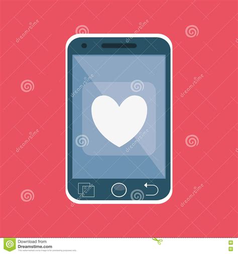 Mobile App Technology Stock Vector Illustration Of Communication