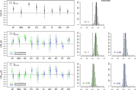 Temporal Correlations Estimated For Three Pairs Of Demographic