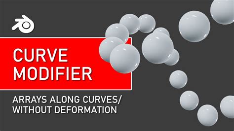 Blender Tutorial How To Use Curve Modifier YouTube