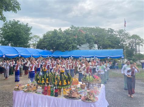 สำนักงานเทศบาลตำบลเทพสถิต พิธีบวงสรวงเจ้าพ่อพญาแล ประจำปี พ ศ 2566 อำเภอเทพสถิต