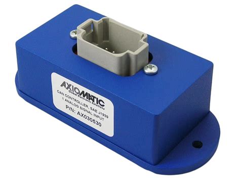 Signal Input Controllers With Can Page 2 Axiomatic Technologies Corporation