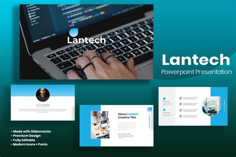 Lantech Powerpoint Template Presentation Templates ~ Creative Market