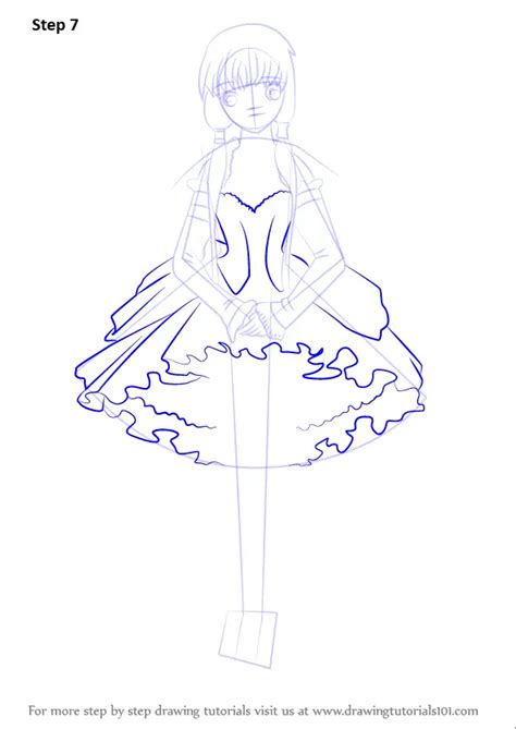 How To Draw Chi From Chobits Chobits Step By Step Drawingtutorials Com