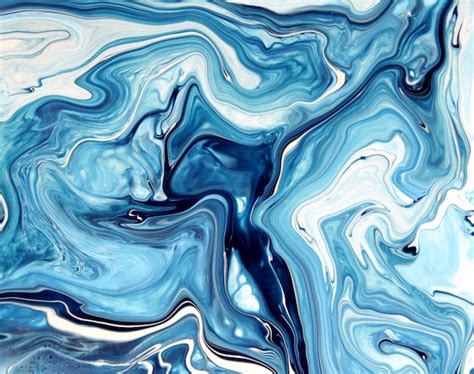 Premium Photo Fluid Marble Texture Background