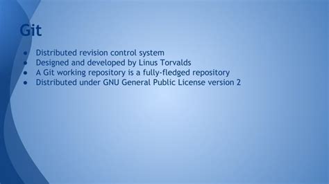 Version Control History And Git Basics Pdf