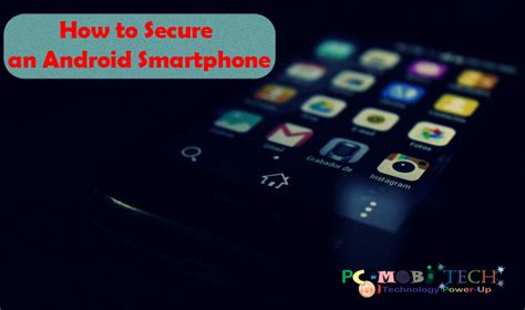 how to secure an android smartphone in 2025
